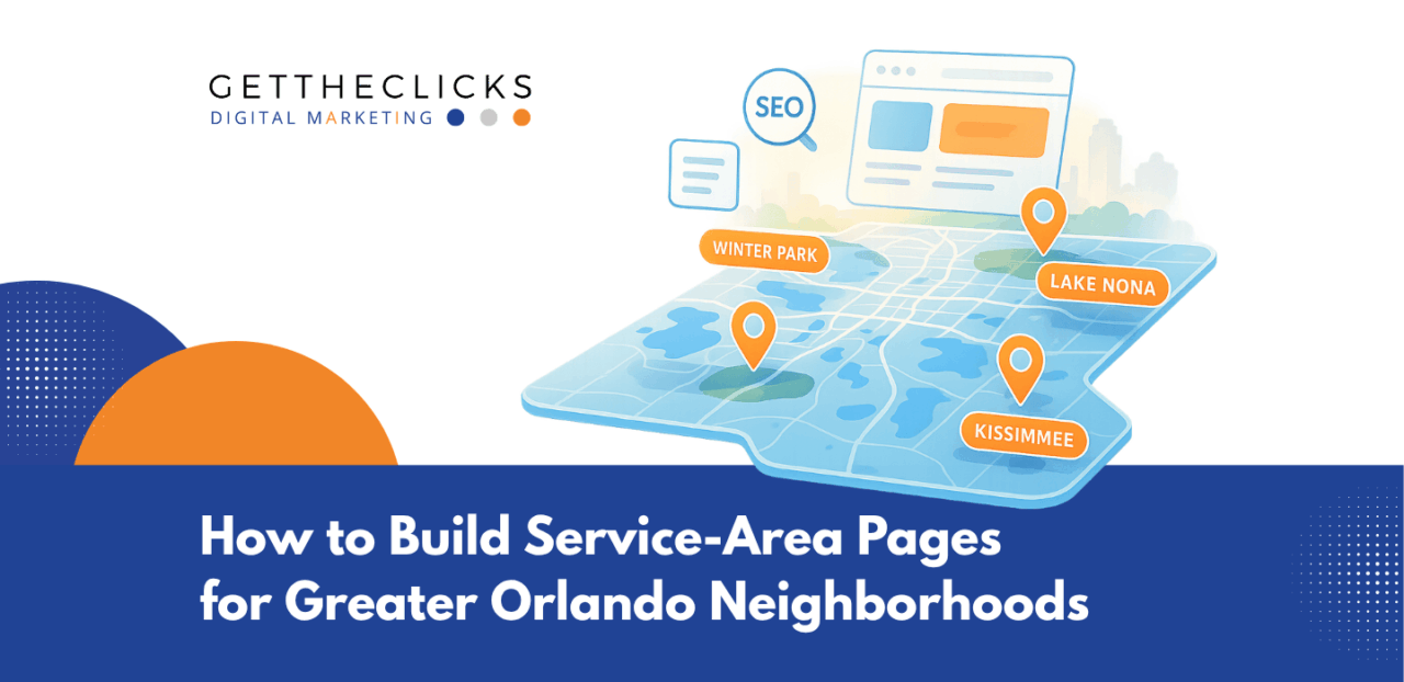How to Build Service-Area Pages for Greater Orlando Neighborhoods